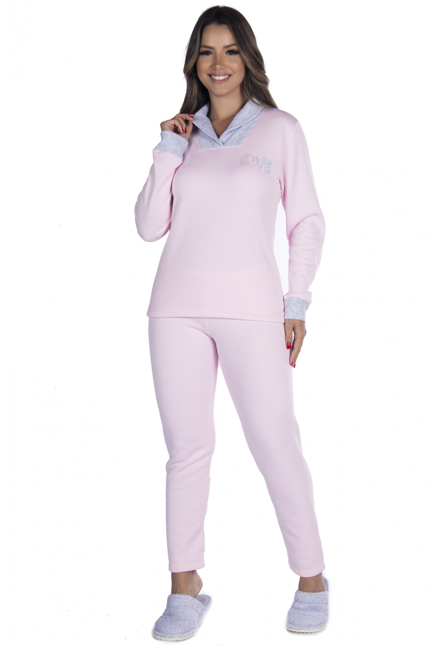 Pijama Charme de Moletinho (LUXO) | Biografia da Moda